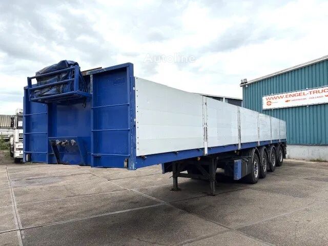 KWB KWB P-504-STI-H 4-AXLE FLATBED TRAILER (SAF AXLES / 2x STEERING poluprikolica sa ravnom platformom
