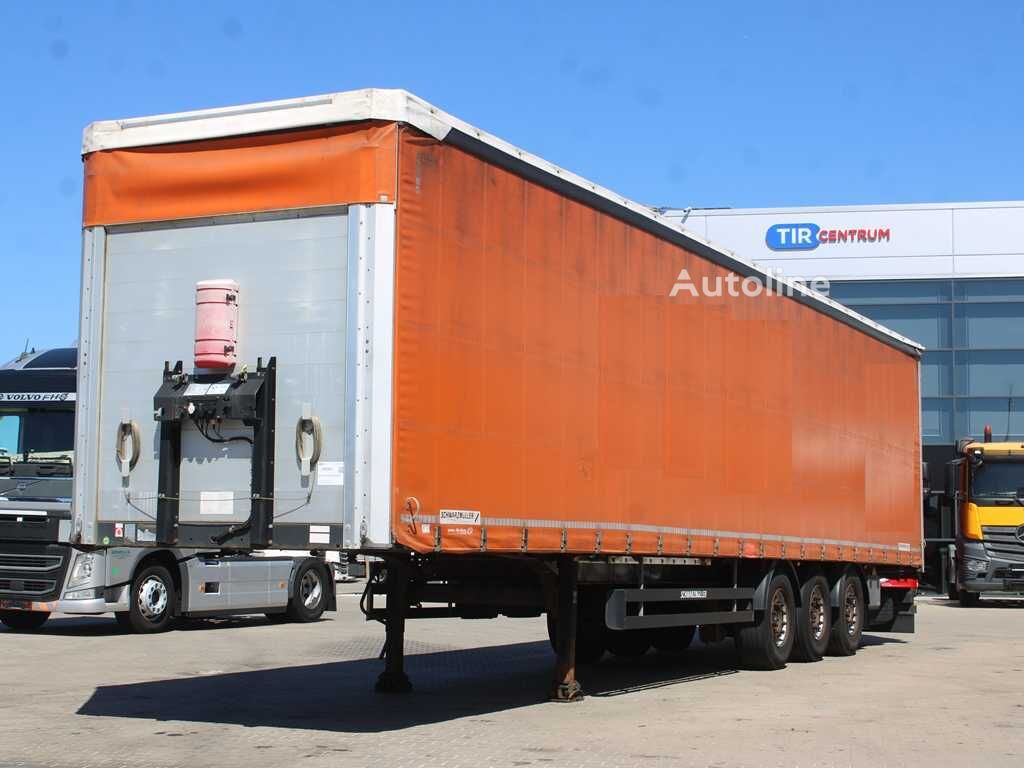 Schwarzmüller SPA3/E, SAF, MULTILOCK, LIFTING AXLE poluprikolica s ceradom