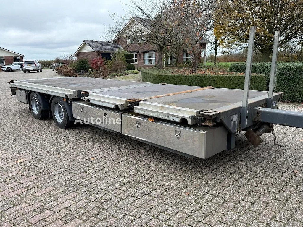 Stehmann open aanhanger!! UITSCHUIFBARE ACHTERKANT!! prikolica platforma