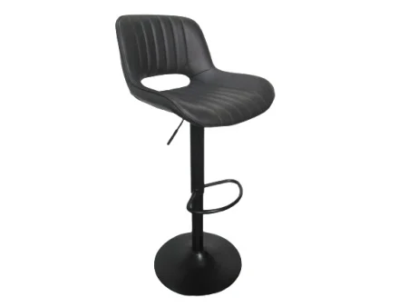 Barska stolica Royal Tamno siva/Crna metalna baza 620172, 480x490x840(1050)mm ( 776-040 )