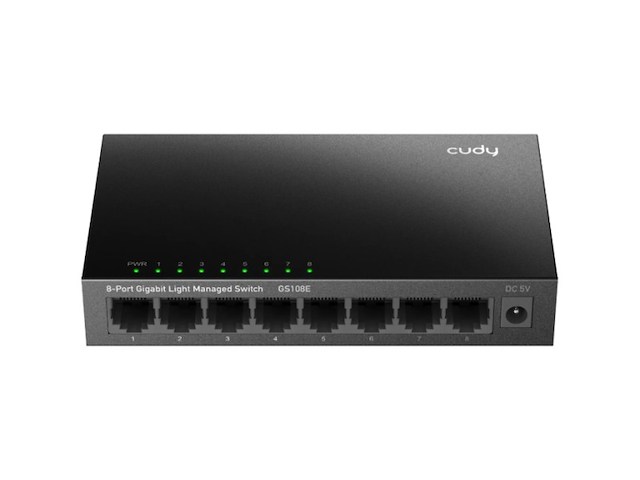 Cudy GS108E 8-Port Gigabit Light Managed Switch