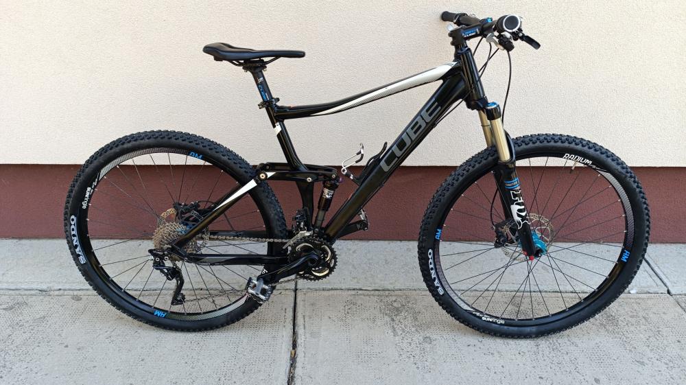 CUBE STEREO RACE 29 FULL XT 3X10 DISC FOX L