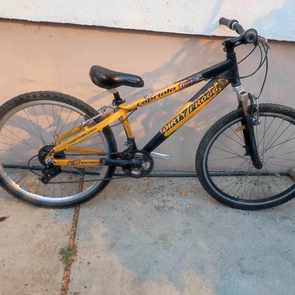 Capriolo dirtyfrogg alu XS, Shimano 3x7