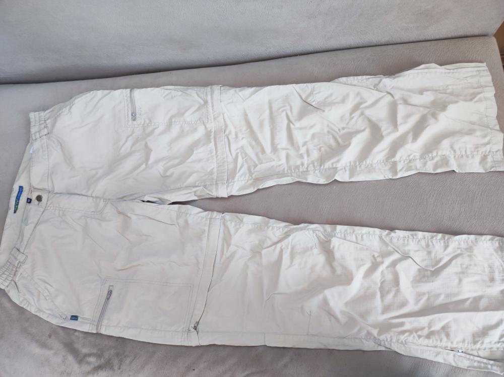 Pantalone šorc 2 u 1 drap letnje Krem ME'RU L-XL