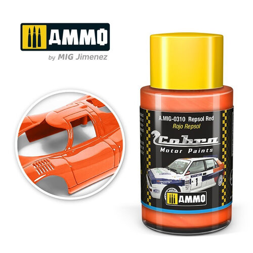 AMMO of Mig Jimenez A.MIG-0310 Cobra Motor Repsol Red