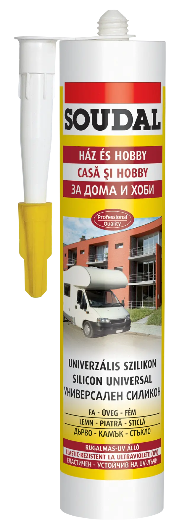 SOUDAL SILIKON UNIVER. 0.280 transparent