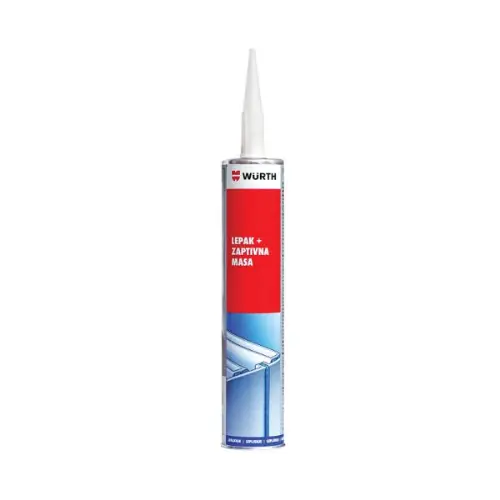 WURTH Lepak + Zaptivna masa Crna, 300ml