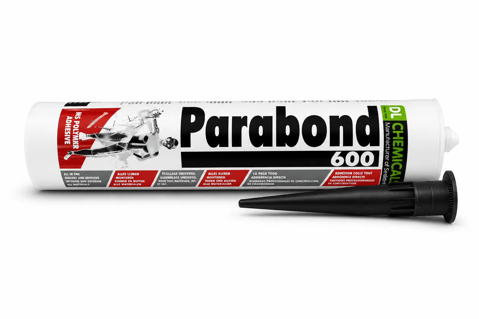 Dl Chemical Univerzalni lepak Dl-Parabond 600 MS, Polymers & Hybrid, 290ml, Beli
