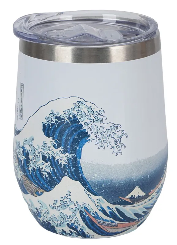 Putna šolja od nerđajućeg čelika WAVE - HOKUSAI