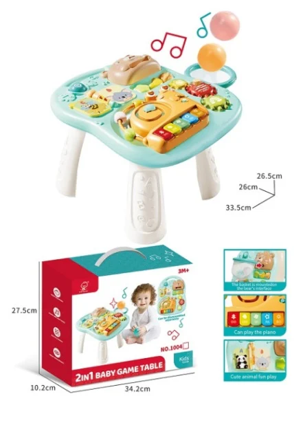 Edukativni sto za dečiju igru plavi ( 906870 )