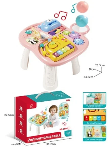 Edukativni sto za dečiju igru roze ( 906962 )
