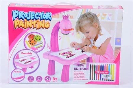 Projektor roze sa zvukom ( 885828 )
