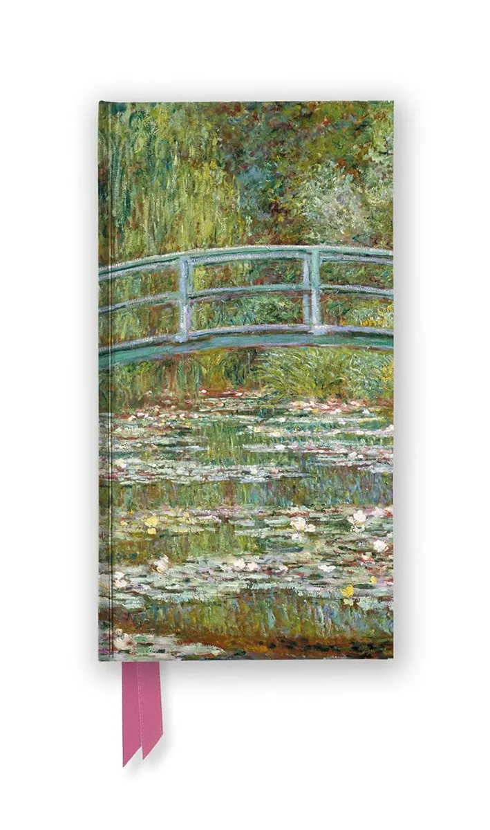 Notes BRIDGE OVER A POND OF MATER LILIES 15x8cm