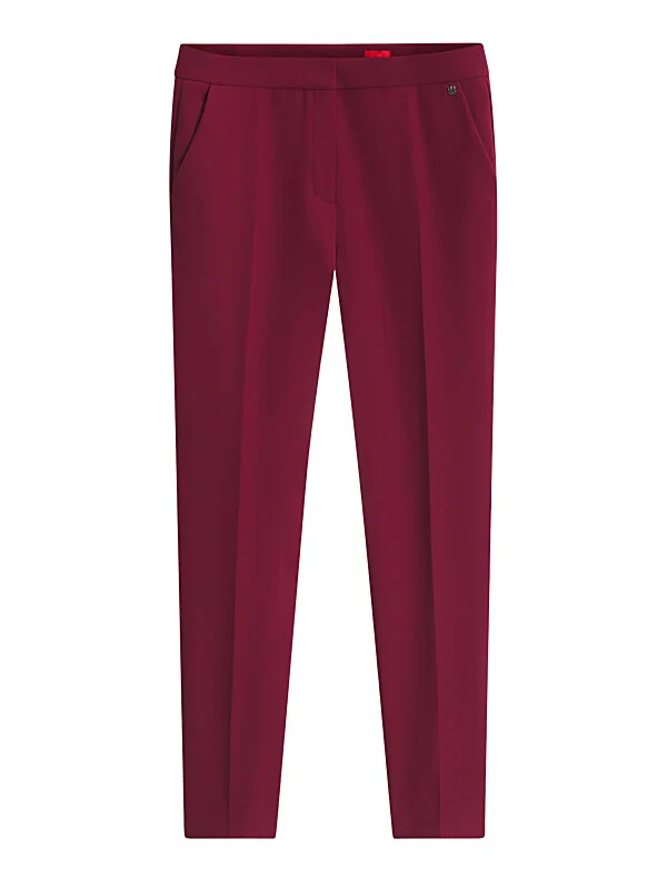 HUGO - Bordo ženske pantalone