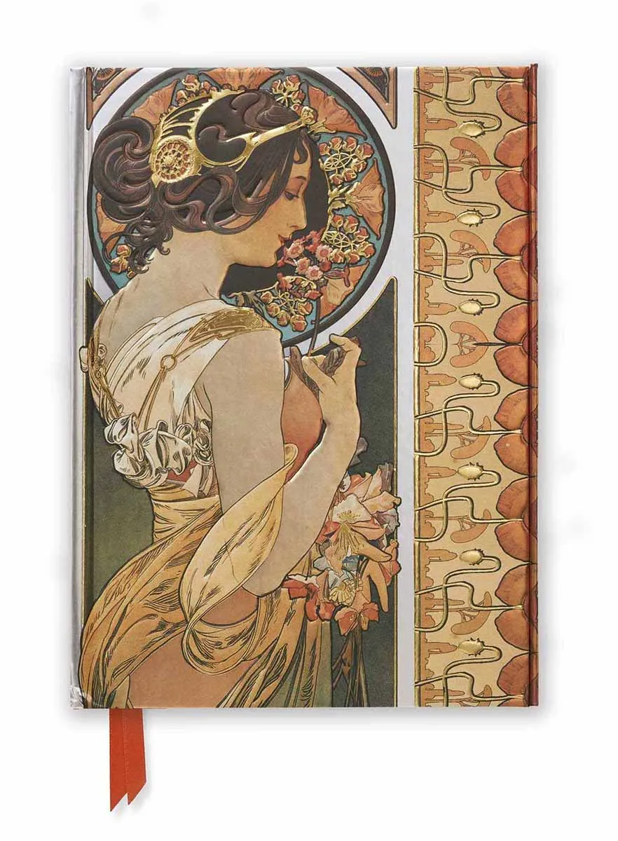 Notes A5 MUCHA Cowslip and Documents Decoratifs