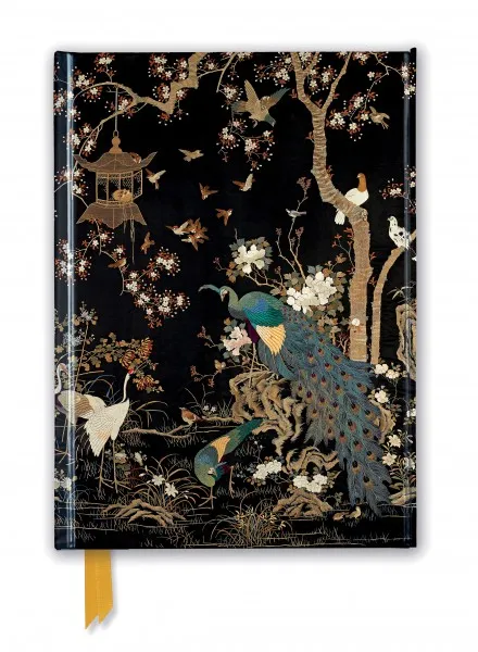 Notes EMBROIDERED HANGING WITH PEACOCK