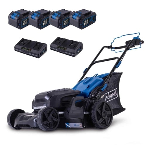 Aku kosačica BC-MP470-X set XL2x2 Scheppach