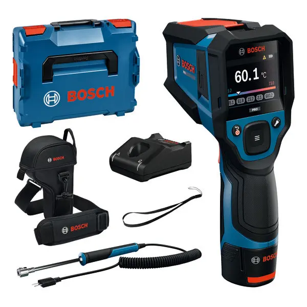 Bosch Termo detektor GIS12V-800-16, 1x GBA 12V 2Ah, GAL 12V-40, Torbica, Sonda, L-BOXX 0601083B01
