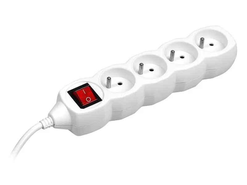 Tracer Produžni kabl TRALIS44616, 4 utičnice, 3 m, Beli
