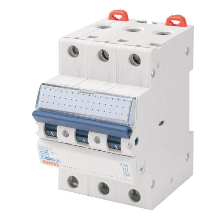 Gewiss 90MCB, Automatski osigurac MT60 3P 25A, B kriva, 6kA ( Gw92269 )
