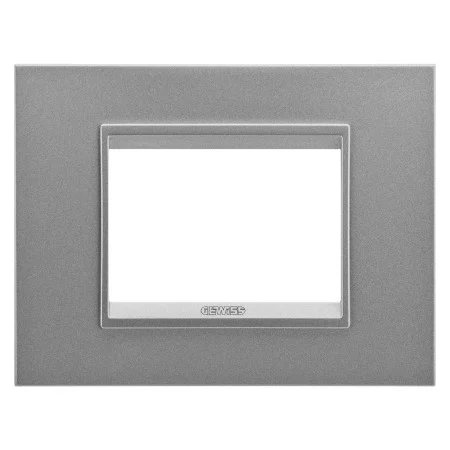 Gewiss Chorus, LUX dekorativna maska 3M, aluminijum monohrom ( Gw16203xa )