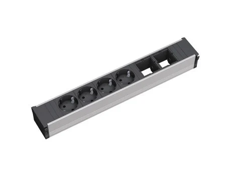 Bachmann CONI napojni modul 4x šuko+ 2x prazno mesto,kabl 0,2m GST18 ( 912.007 )