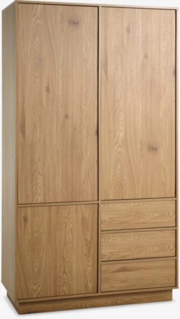 Ormar 120x214 3 vrata 3 fioke topao hrast boja