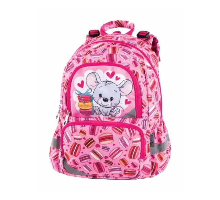 Pulse Anatomski ranac Happy Mouse - Roze
