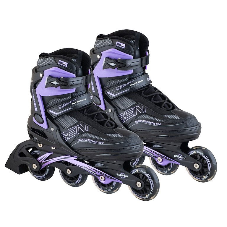 Roleri PW150 crno ljubičasti 43