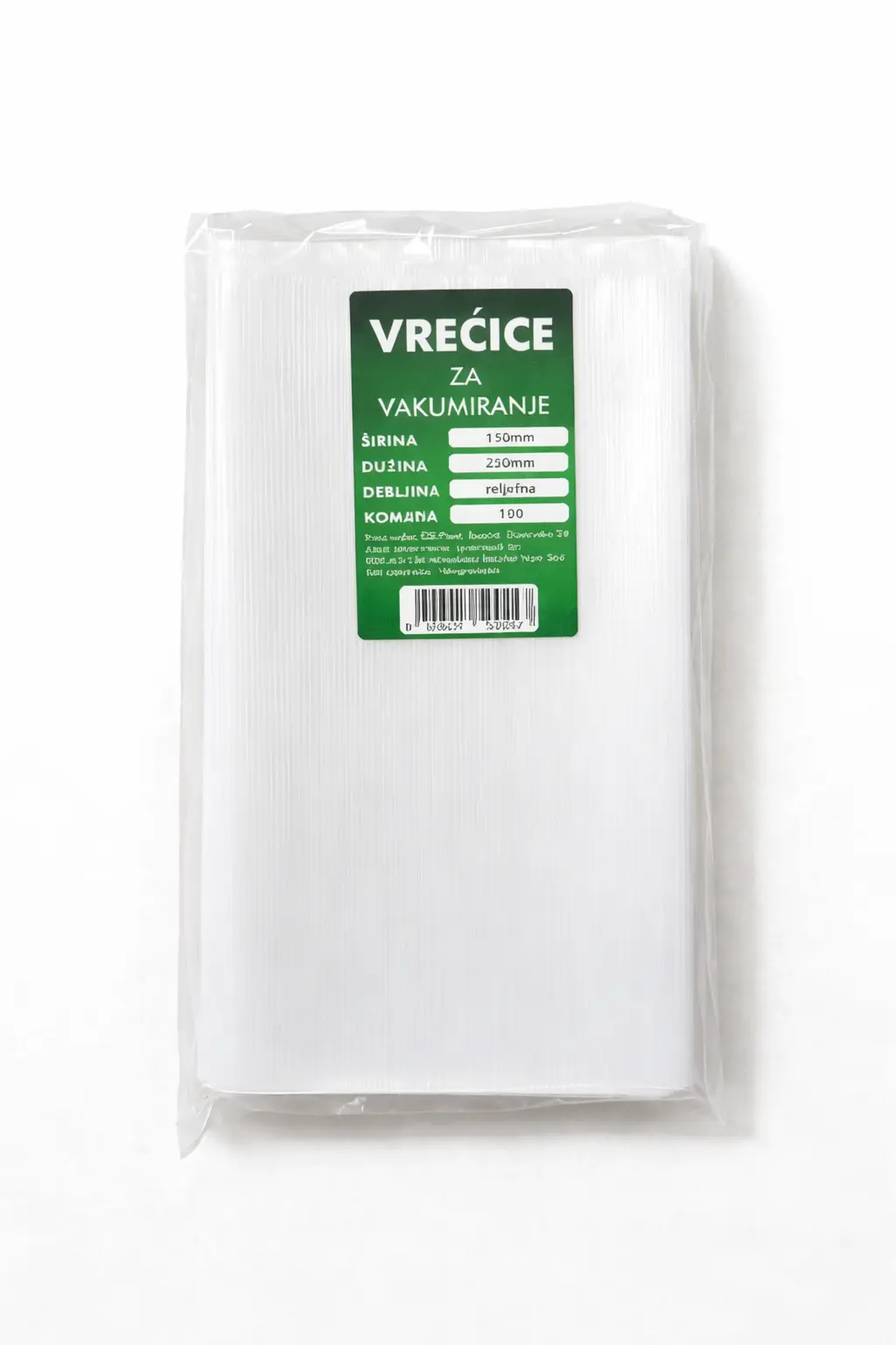 Kese za vakumiranje hrane - Vakum kese za aparat za vakumiranje 20cm x 30cm
