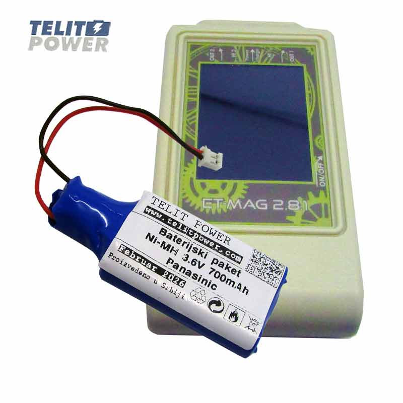 ET-MAG 2.8.1 NiMH paket 3,6 V 700 mAh