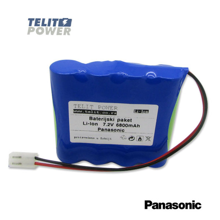 ATMOS Li-ion paket 7,2 V 6800 mAh Panasonic