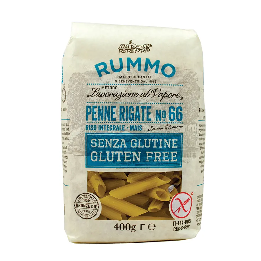 RUMMO Testenina bez glutena Penne, 400g