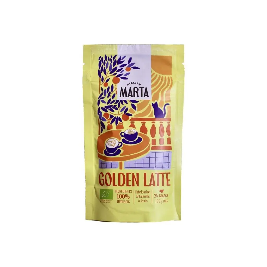 Atelier Marta Golden Latte, 125 g