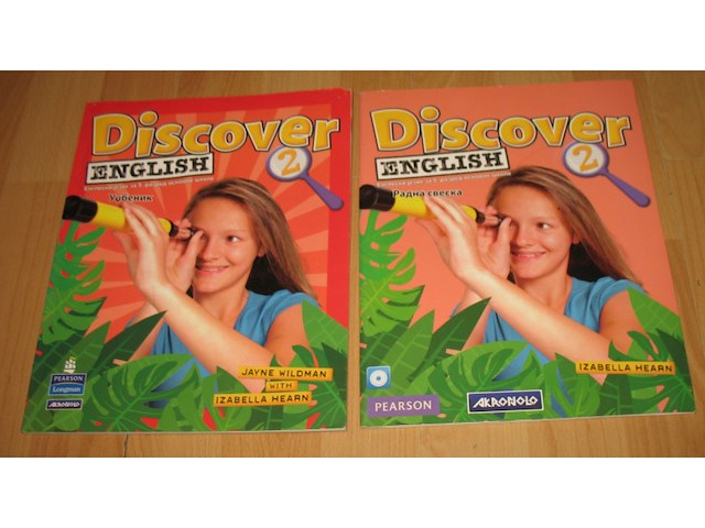 5. DISCOVER 2 UDZBENIK + RADNA SVESKA PEARSON AKRONOLO