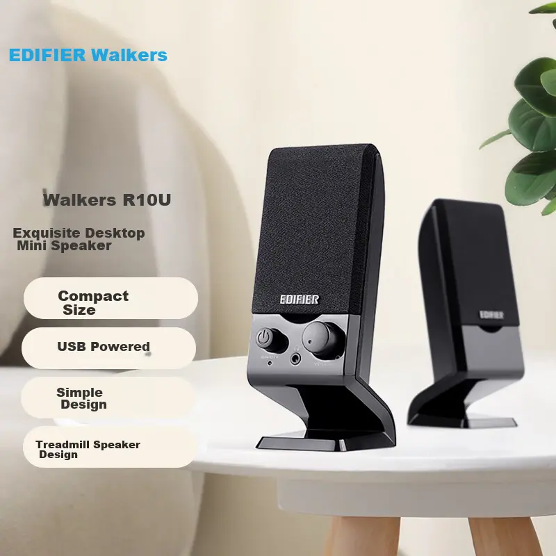 Edifier Desktop zvučnici R10U, 2 komada, Crni