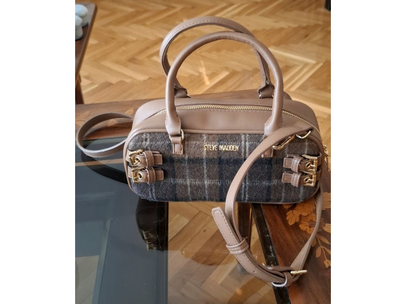 STEVE MADDEN karirana torba-novo