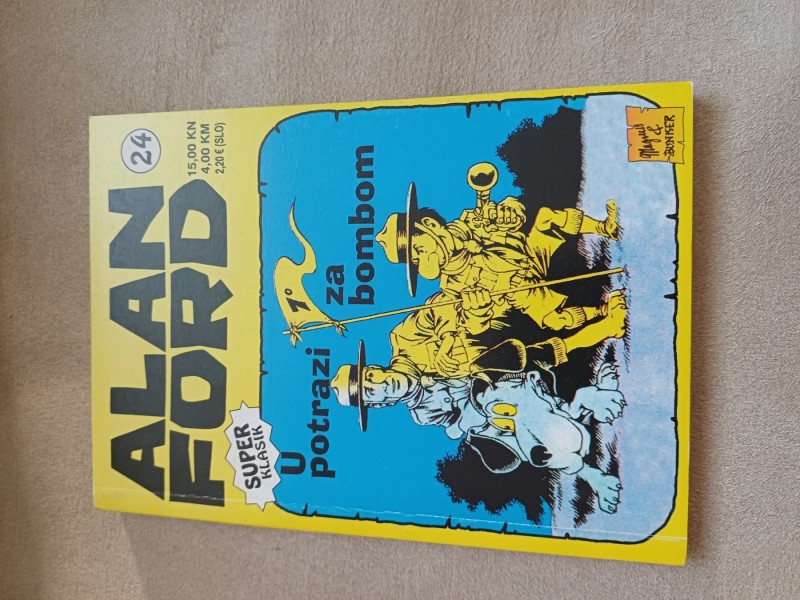 alan ford broj 24 super klasik