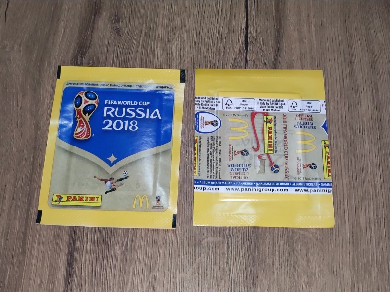 FIFA World Cup 2018 kesica McDonald's Rusija