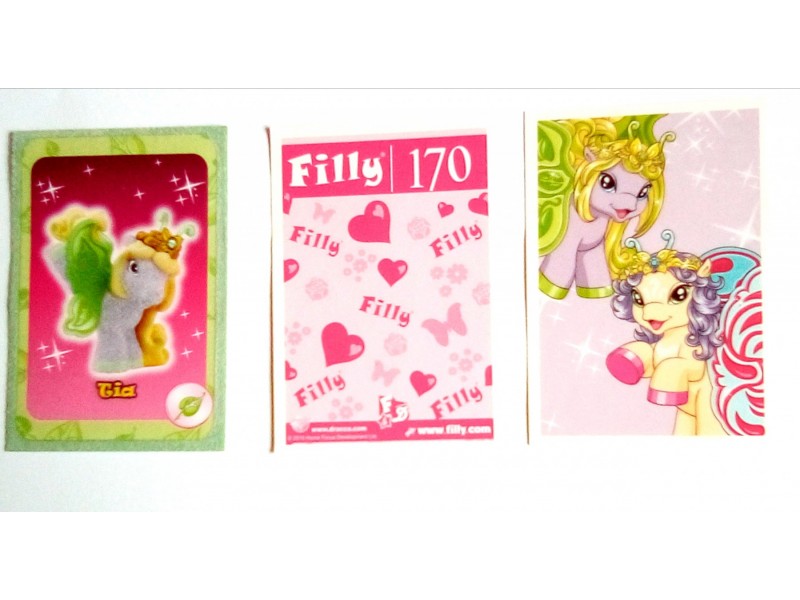 FILLY Butterfly Sličice na komad MINT