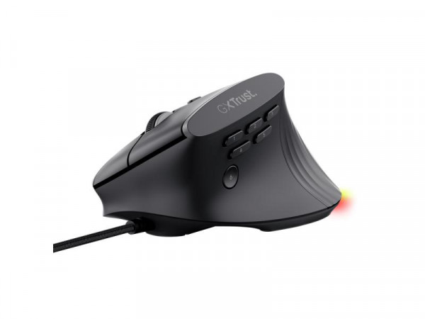 TRUST Miš GXT145 REXXA Ergonomic žicni gaming crna