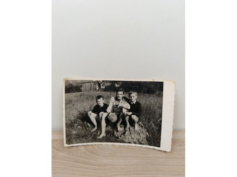 Vintage fotografija braća