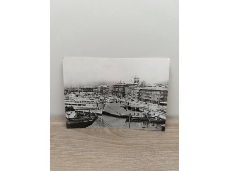 Vintage razglednica Rijeka