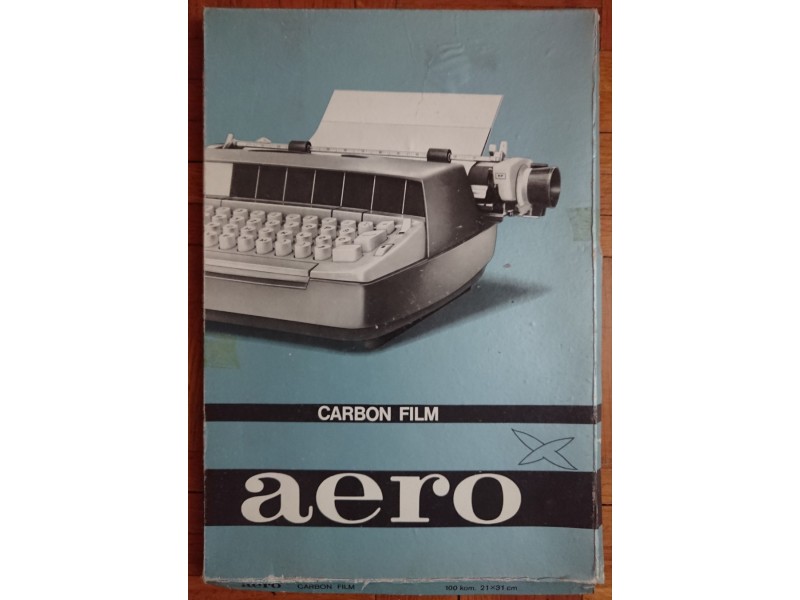Carbon ( Indigo ) papir AERO