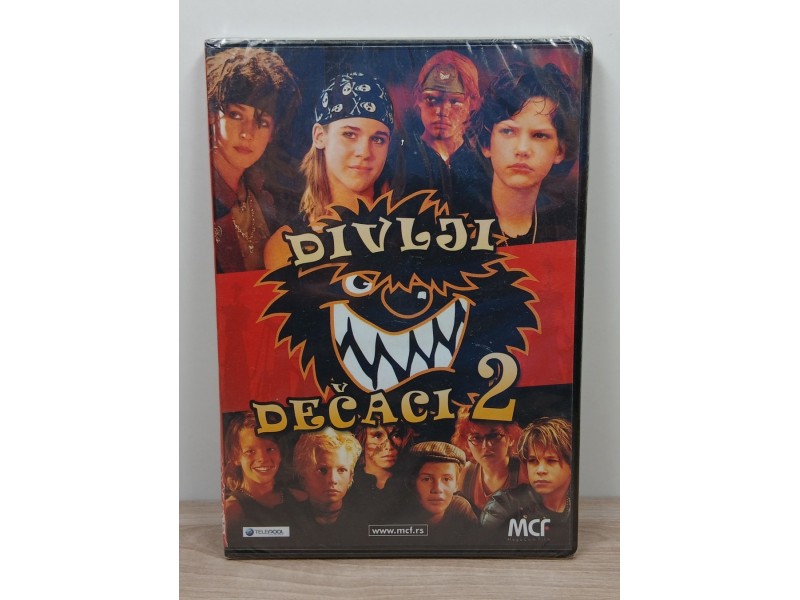 Divlji dečaci 2 -Dečiji film -U celofanu -DVD 2008