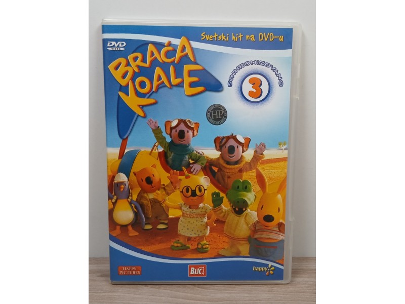 Braća Koale 3 –Crtani film DVD