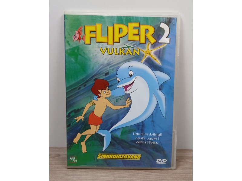 Fliper 2 Vulkan –Crtani Film DVD
