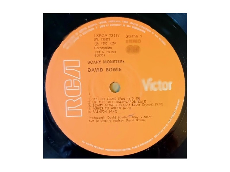 David Bowie – Scary Monsters