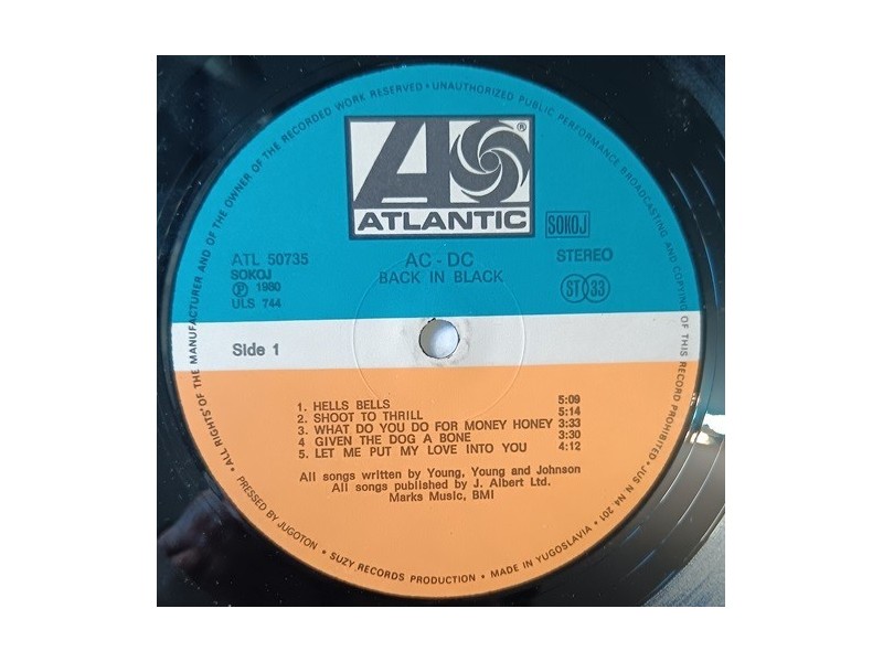 AC DC – Back In Black