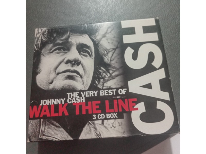 Johnny Cash( Very Best - Walk the Line)3 cd